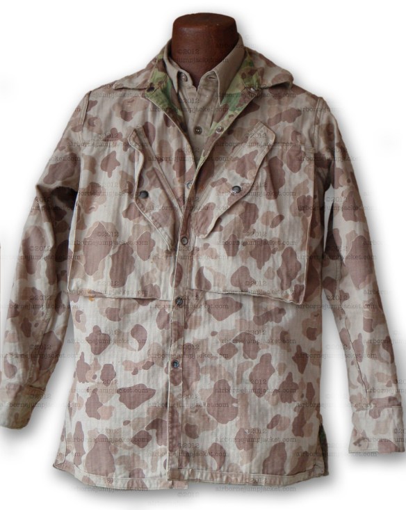 WWII USMC Paramarine Camouflage Uniform Shirt | airbornejumpjacket.com