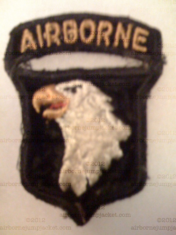 101st airborne division type 8 patch | airbornejumpjacket.com