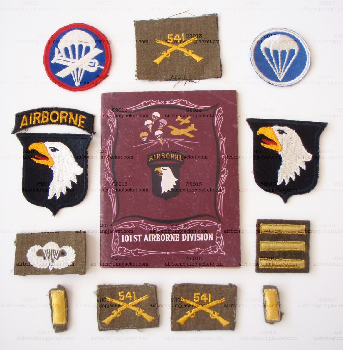 WWII US Airborne Patches and Insignia | airbornejumpjacket.com